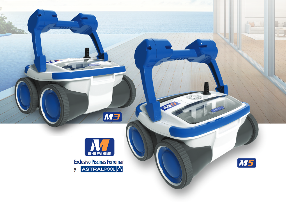 El nuevo robot de piscinas 4 x 4 de Astralpool